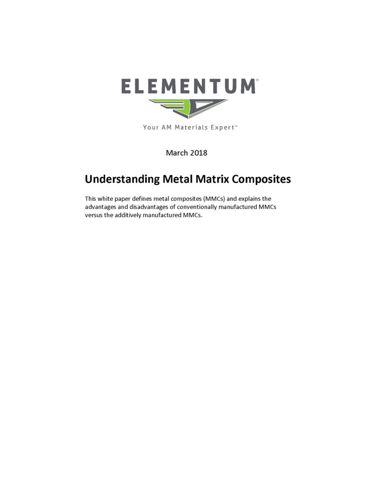 White Papers - Elementum 3D